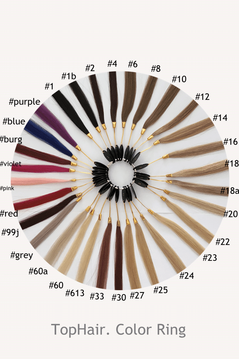 Order a Color Ring - Hair Extensions & Tape In Hair Extensions & Clip ...