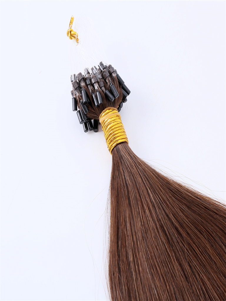 Clip In Hair Extensions Best Quality Cuticle Hair Double Drawn Dark ...