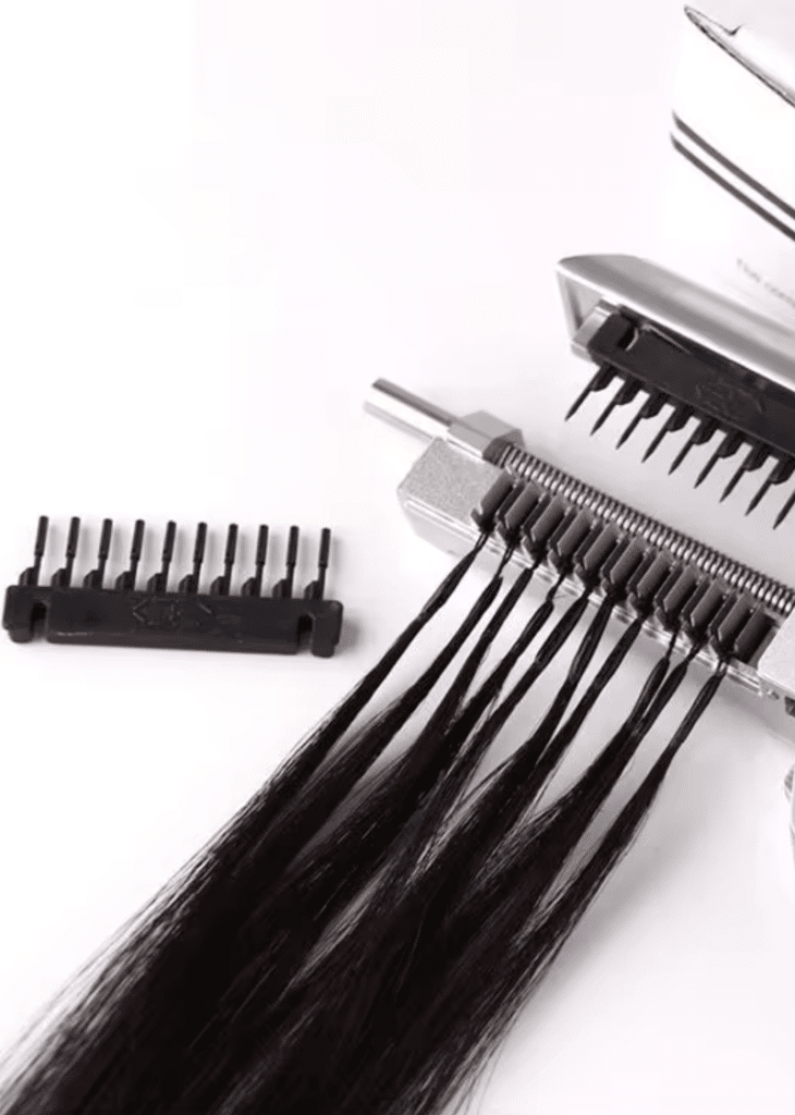 6D hair extensions 2025 new products high quality double drawn dark ...