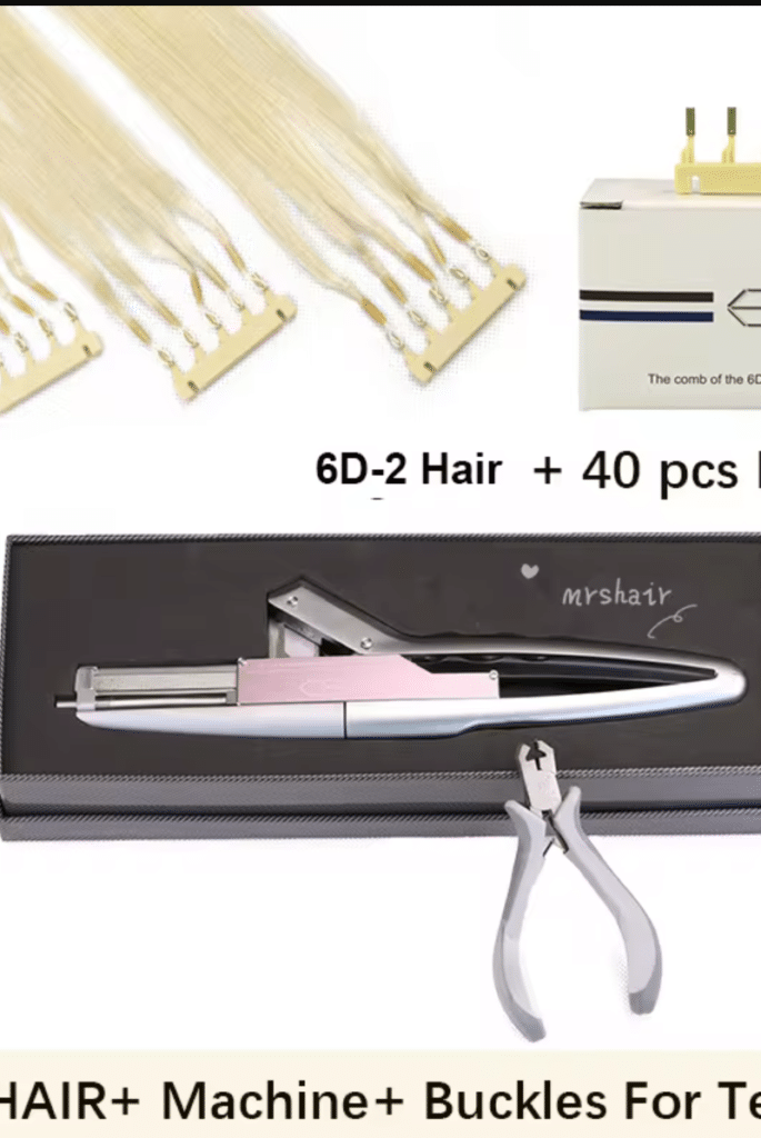 6D Hair Extensions 20 Minutes to Complete The Miracle | Super Remy Hair ...