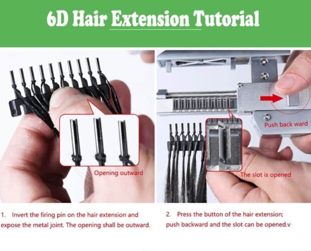 6D Hair Extensions 20 Minutes to Complete The Miracle | Hair Extensions ...