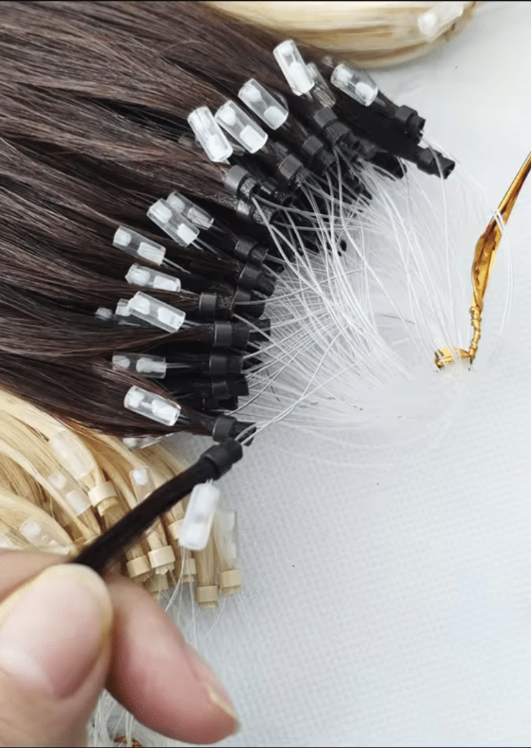 Clip In Hair Extensions Best Quality Cuticle Hair 9A Grade Dark Color ...