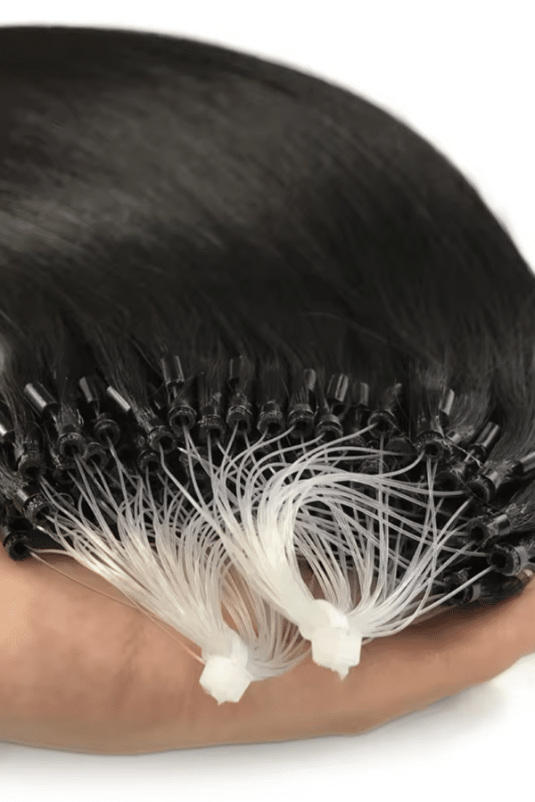 Micro Loop Hair Extensions Best Quality Cuticle Hair Double Drawn Light ...